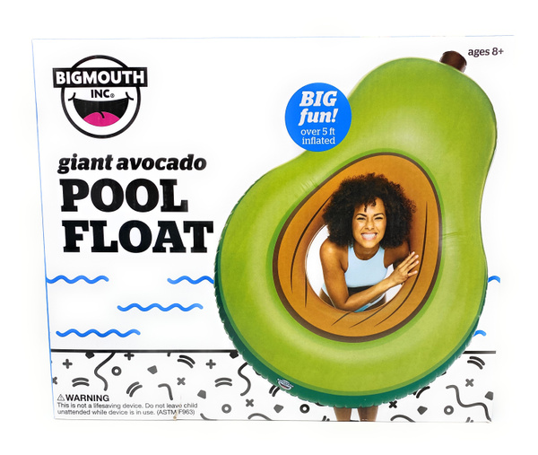 Big Mouth Inc. Inflatable 5-Foot Giant Avocado Summer Pool Float | Wish