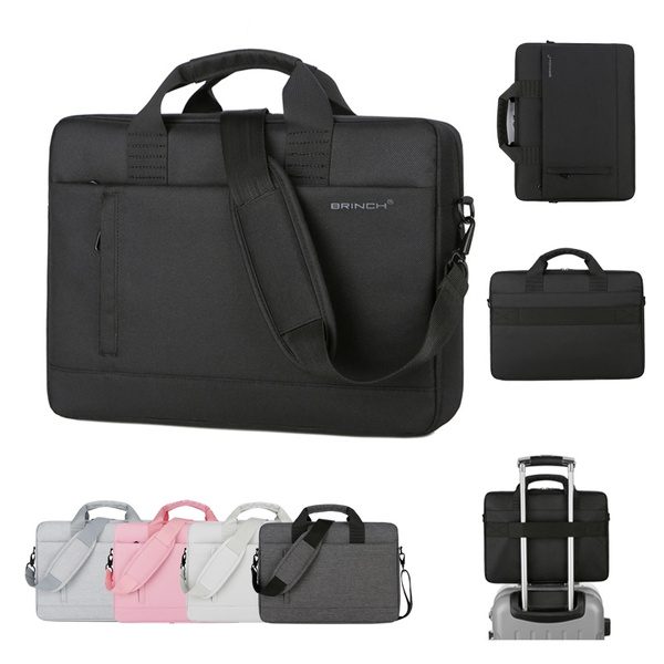 Brinch Laptop Bag 15 Inch Briefcase, Expandable Computer Shoulder ...
