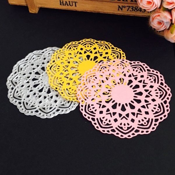 Scrapbooking Papercraft Large Doily Die Cuts Paper etna.com.pe