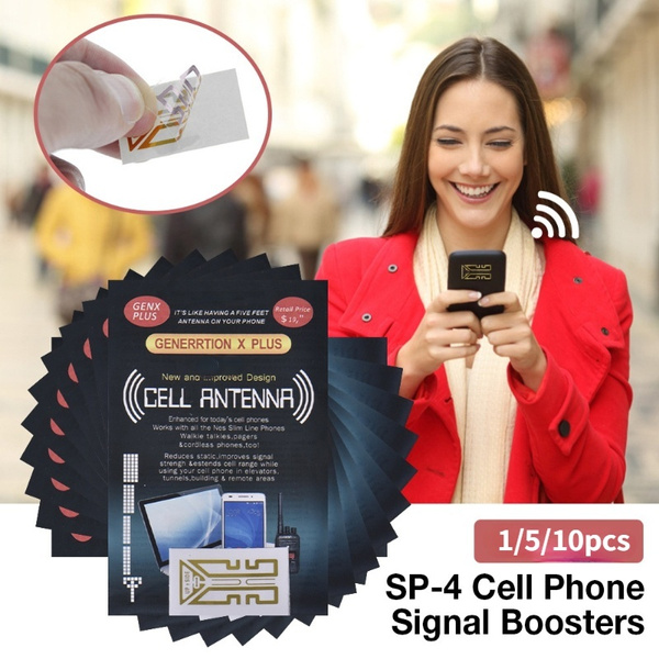 1/5/10 Pieces of Mobile Phone Signal Enhancement Stickers Portable ...