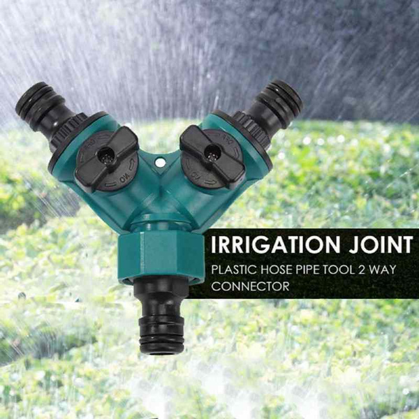 Three Way Water Pipe Fittings Quick Connector With Switch Y-Valve | Wish