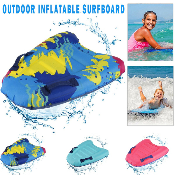 Outdoor Inflatable Kids Swimming Learning Float Kickboard Portable ...