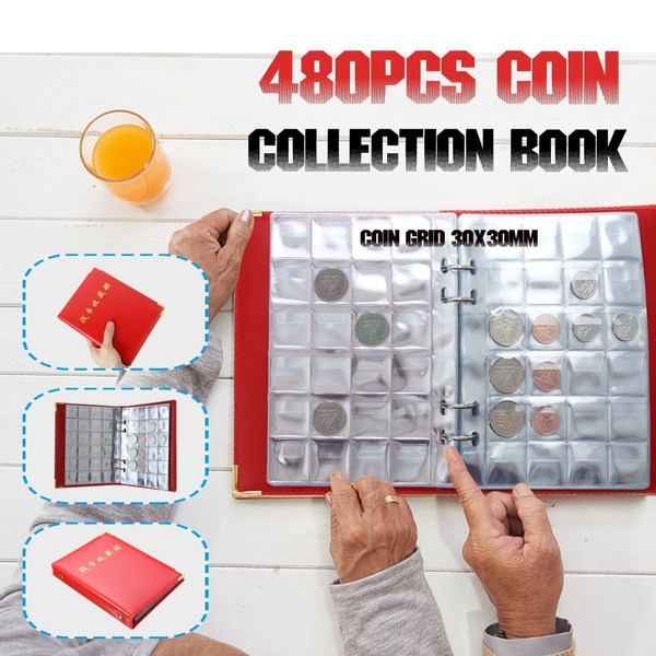 Hot-selling Coin Collection Book 480 Large-capacity Ancient Coins and ...
