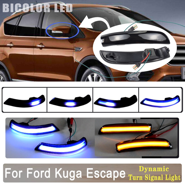LED Dynamic Turn Signal Light Flowing Water Blinker Flashing Light For ...
