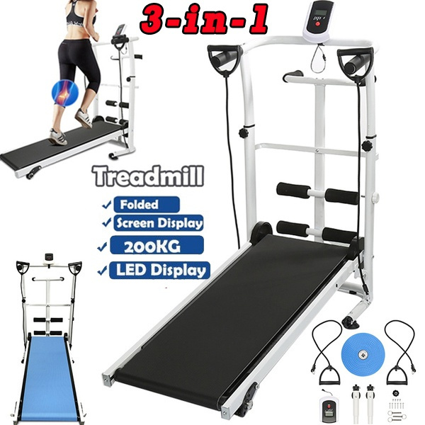 New Mechanical Treadmill Foldable Running-sit-ups-twist Waist Three In ...