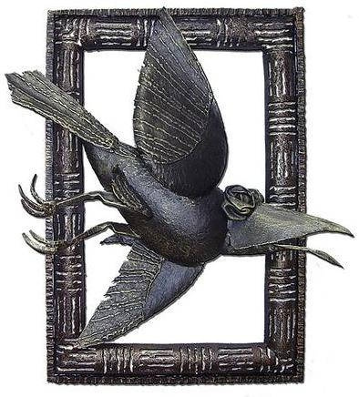 Metal painting, metal art work, forged interior design, metal art ...