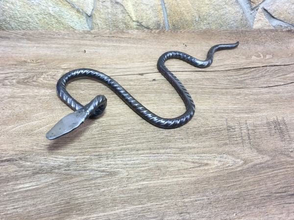 Snake, iron snake, garden decor, rebar snake, industrial art, yard ...