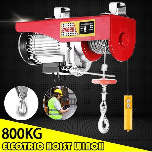 Heavy Duty Electric Wire Hoist Electric Winch Cable Mini Electric Wire ...