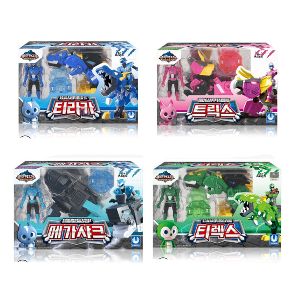 Mini Force Super Dinosaur Power Series Transformation Robot Toys Action ...