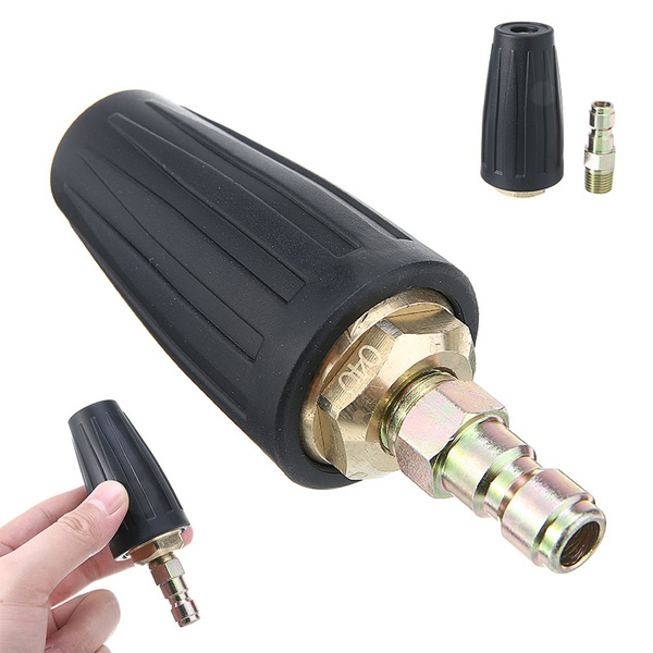 1/4" 4.0 GPM 3600PSI High Pressure Washer Rotating Sprayer Nozzle Spray ...
