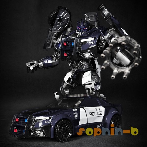 Transformed Police Car Robot Atcion Figure Toys | Wish