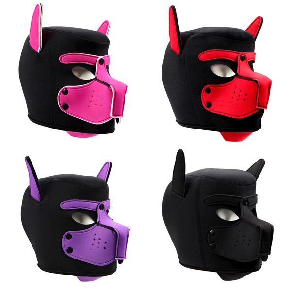 Dog Puppy Inspired Lightweight Neoprene Cosplay Halloween Party Face ...