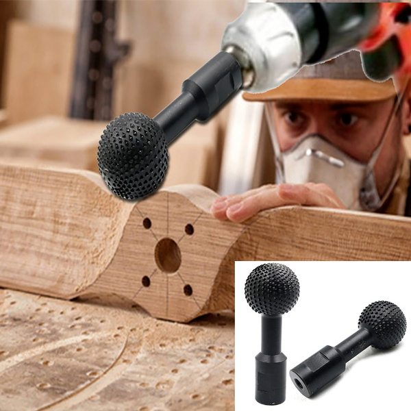 Spherical Wooden Groove Carving Knife File Burr Carving Grinding-Head ...