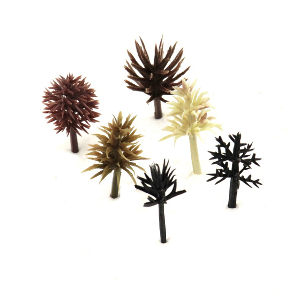 1:800 Scale 2-3cm ABS Plastic Model Tree Trunk Toys Decorations ...
