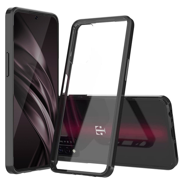 Slim Bumper Clear Transparent Back Phone Case For T-Mobile Revvl V Plus ...