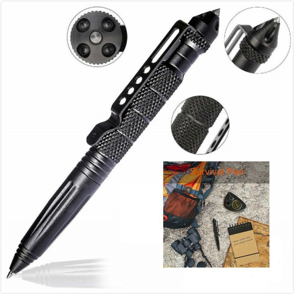 Essential Military Tactical Pen Professional Self-defense Pen Emergency ...
