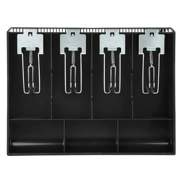 Cash Drawer Register Insert Tray Replacement Cashier with Metal Clip 4 ...