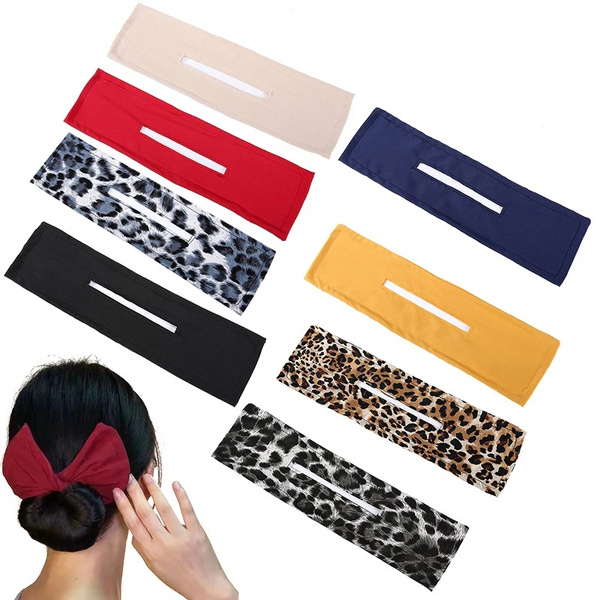 Lazy Bow Tie Hair Device Magic Twisting Clip Rotating Hair Band Wire ...