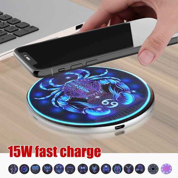 The New Constellation Wireless Charging Creative 12 Constellation Metal ...