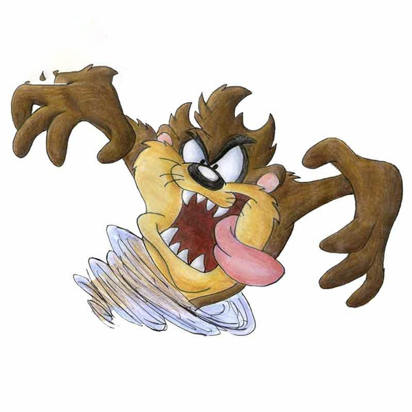 13cm for Bugs Bunny TAZ Graphics Funny Car Stickers Anime Occlusion ...