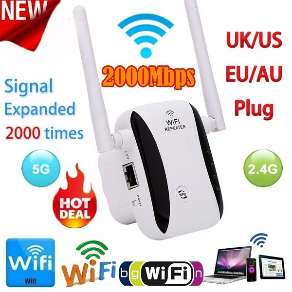 NEW Wifi Booster Wifi Amplifier Wifi Repeater Home Wifi Extender ...