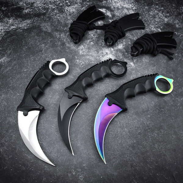 CLAW Tactical Fixed Blade Claw Knife Outdoor Hunting Knife Survival ...