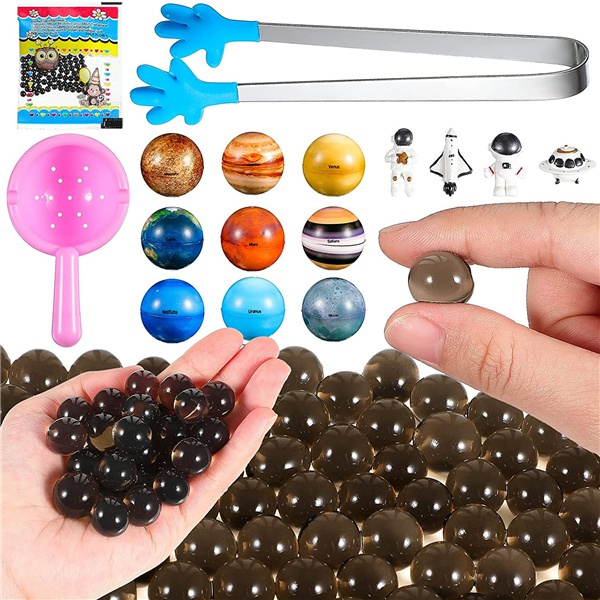 Outer Space Exploration Toy Set Including Space Water Beads Anti Stress ...