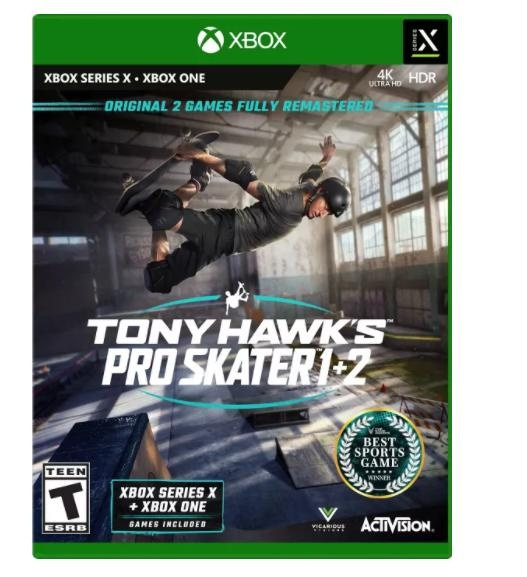 Refurbished Activision Tony Hawk Pro Skater 1 + 2 (Xbox Series X/Xbox ...