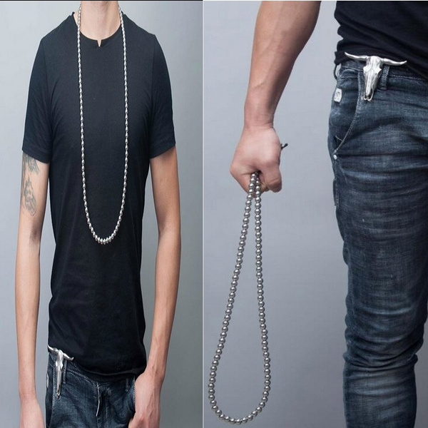 8MM/10MM/ Outdoor self-defense titanium steel bracelet personal ...