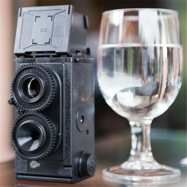 DIY Twin Lens Reflex TLR 35mm Holga Lomo Camera Kit Mini Movie Maker ...