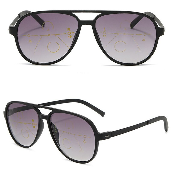 Sun Multifocal Reading Glasses Men Women Gradient Tinted Progressive ...