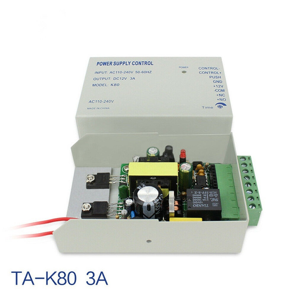 Doors Access Control Power Supply System RFID EM Keypads 3A 12V Control ...