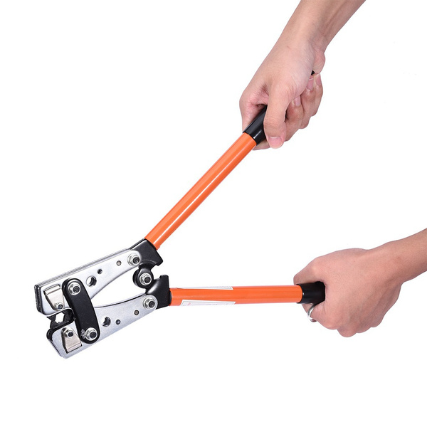 Large Wire Terminal Crimping Tool 6-50mm² Cable Lug Crimper Cu/Al ...