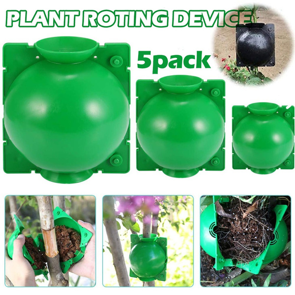 5 PACK High-Pressure Propagation Root Ball for Tree, Reusable Grafting ...