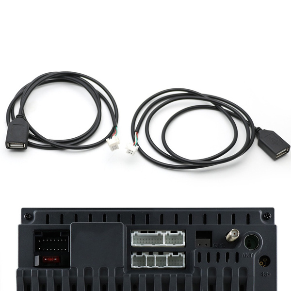 Universal USB Female Interface to 4 and 6 Pin Input Wire Connect Cable ...