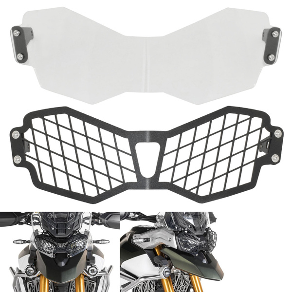 Motorcycle Parts Front Headlight Headlamp Head Light Lamp Grille ...