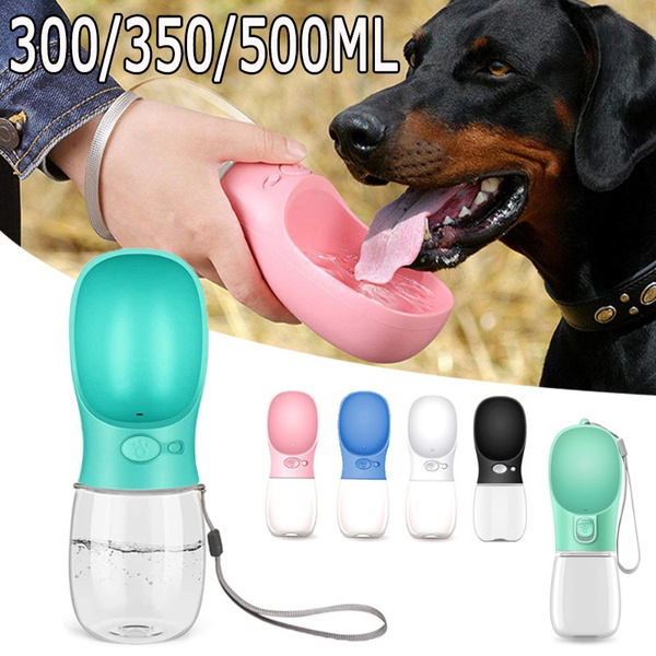 Portable Pet Water Bottle Cat Dog Outdoor Travel Drinking Bottle ...