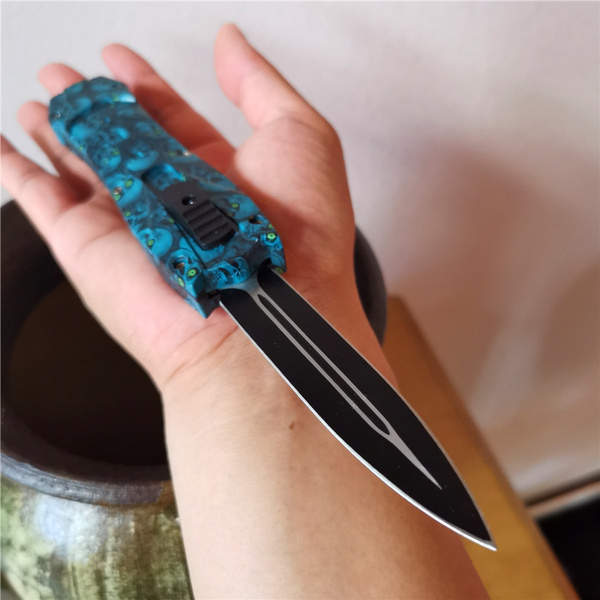 THE NEW | AUTO OTF Spring Assisted Tactical Knife Gifts Knives Set, 2 ...