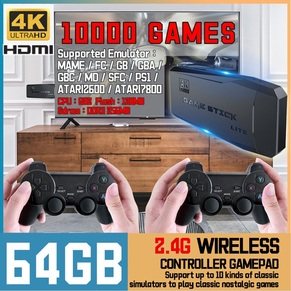 COOLBOY M2 Game Console With 2.4G Wireless Controller HD Output Video ...