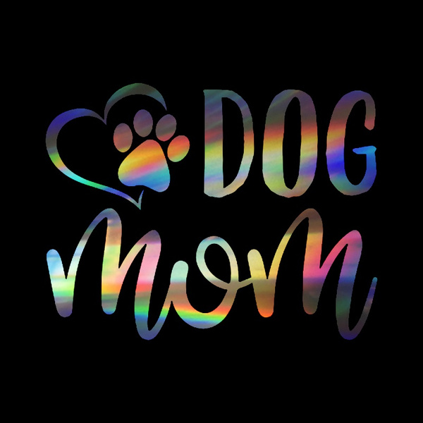 Dog mom Car Sticker Jdm styling Window Glass Bumper Decal Vinyl Car ...