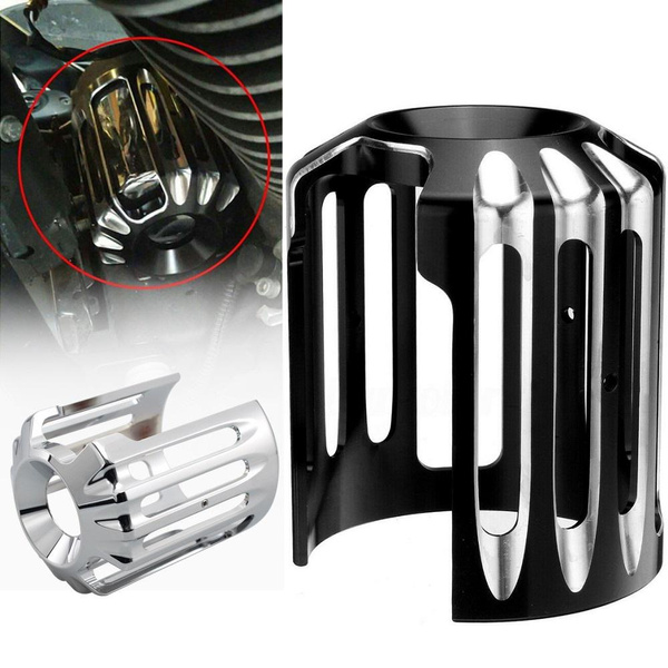 Motorcycle Universal CNC Aluminum Oil Filter Cover Cap Trim For Harley ...