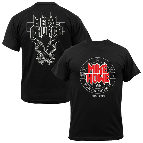 NEW R.I.P Mike Howe 1965 -2021 | METAL CHURCH Band Unisex T Shirt All ...