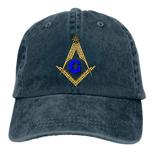 Lkbihl Freemason Masonic Unisex Adult Cap Adjustable Cowboys Hats ...