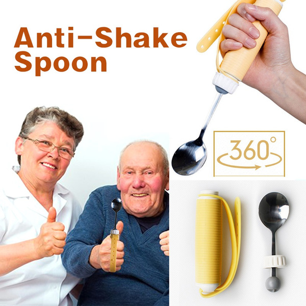 Parkinson's patient tableware anti shake spoon | Wish