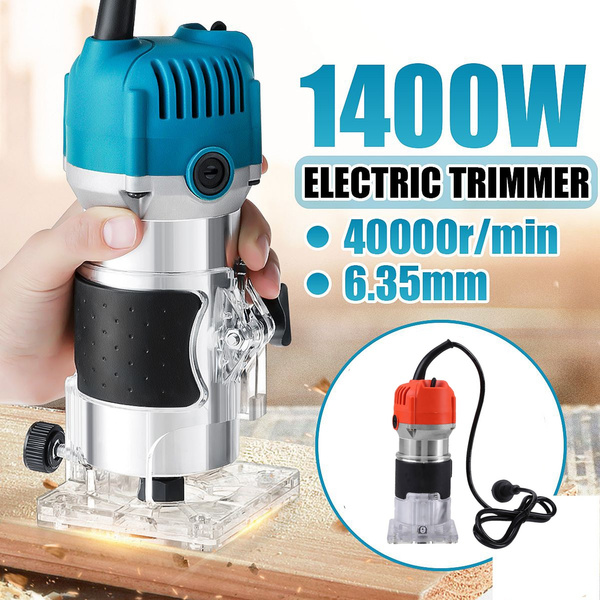 110V/220V Wood Electric Trimmer 1280W 30000Rpm Wood Laminate Palm ...