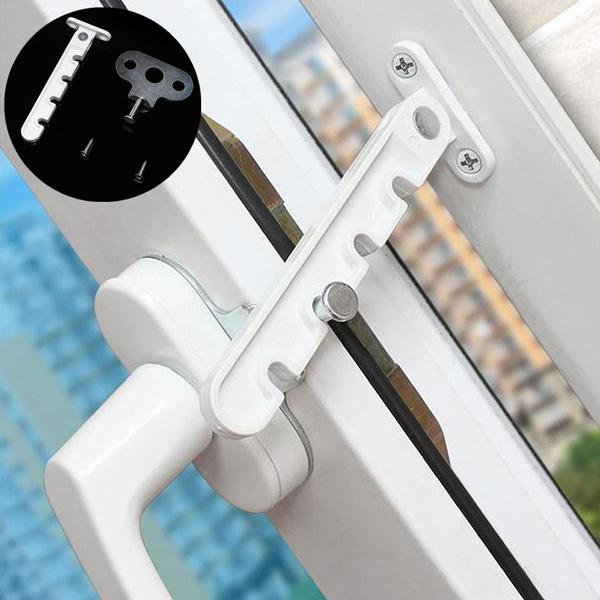 Adjustable window Limiter latch Wind Brace stay position stopper ...