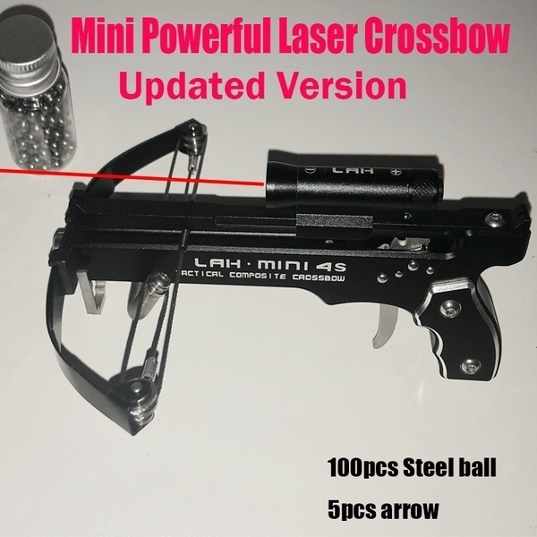 NEW Upgraded Mini Crossbow Portable Hunting Tool All Metal Super ...