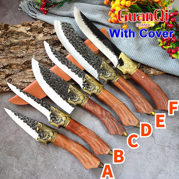 Kitchen Chef's Knife Hand Forged Scimitar Hand Forged Boning Knife ...