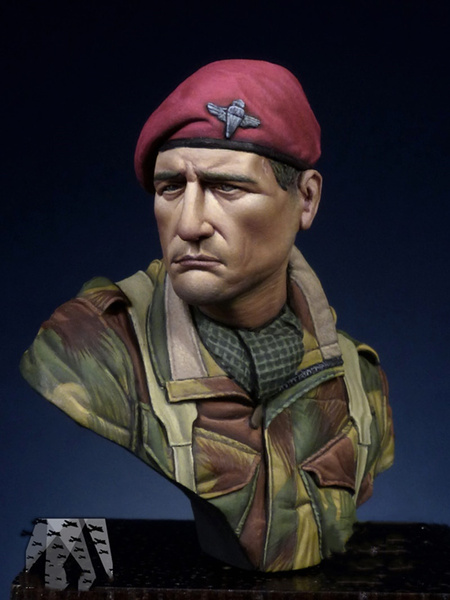 1/16 Resin bust model kit British Red Devils Paratroopers ww2 unpainted ...