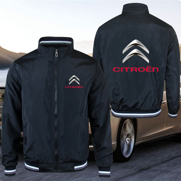 2022 Fashion CITROEN Men's Zipper Jacket Bomber Jacket Outdoor Casual ...